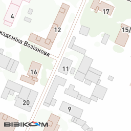 Київ, вул. Володимира Сікевича (Молодогвардійська), 11 — Візіком карти
