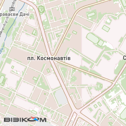 Київ, вул. Авіаконструктора Антонова — Візіком карти