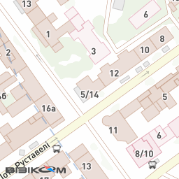 Київ, вул. Рогнідинська, 5/14 — Візіком карти